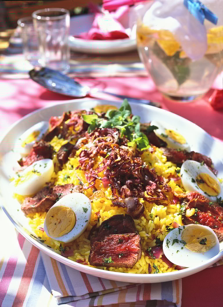 Ricetta insalata di riso, carne e uova | Sale&Pepe