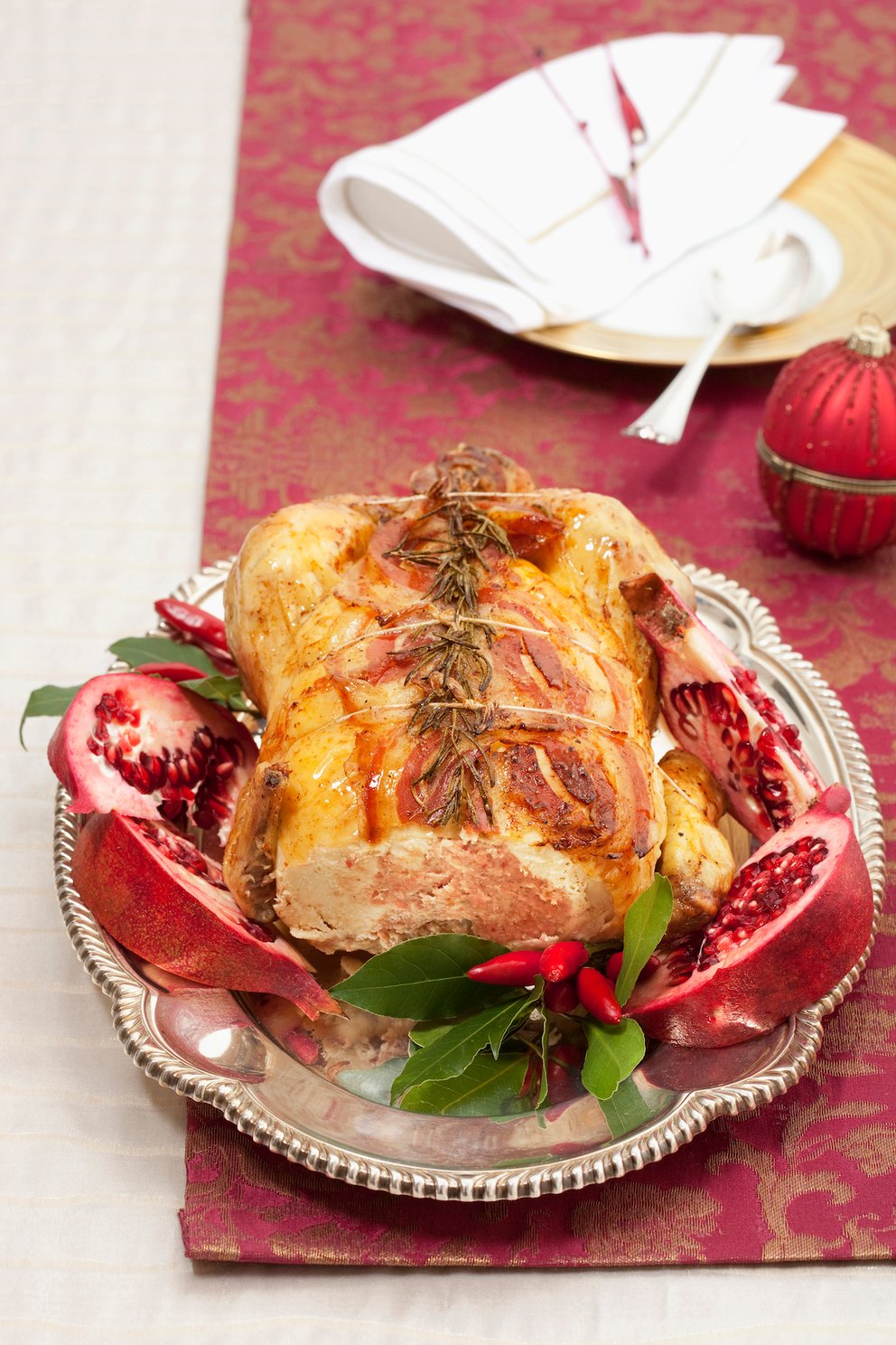 Cappone ripieno alle erbe e spumante - Sale&Pepe