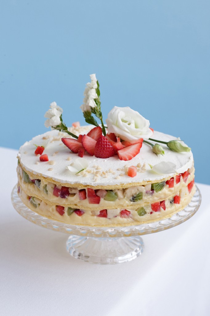 Tortina di crema pasticcera e frutta | Sale&Pepe