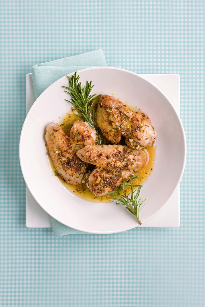 Ali al forno alla senape rustica | Sale&Pepe