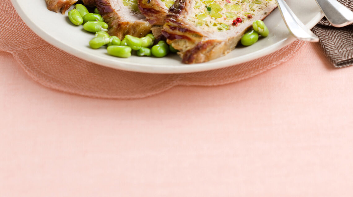 Cima ripiena di fave, piselli e robiola | Sale&Pepe