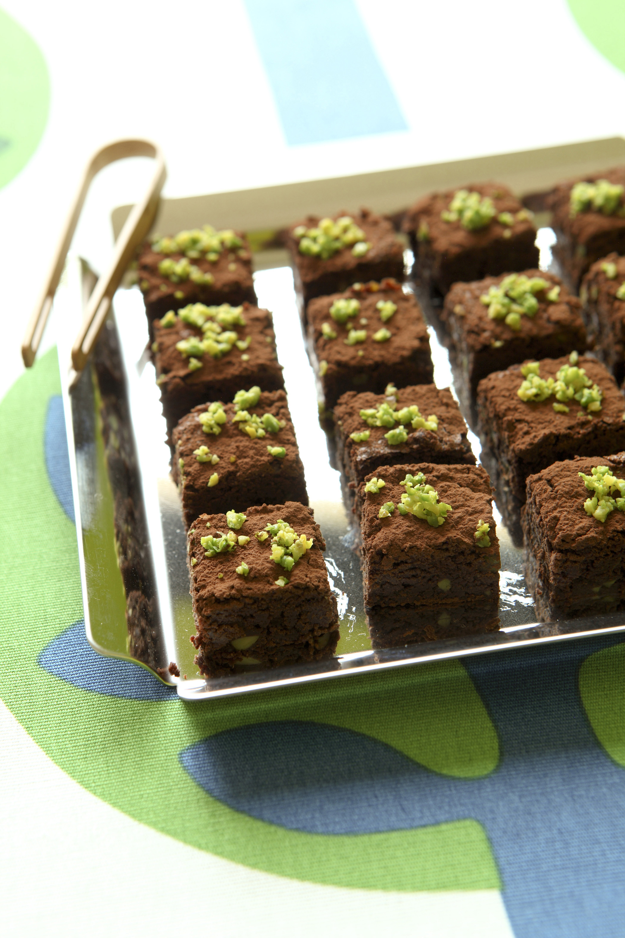 Cubetti al cioccolato con pistacchi | Sale&Pepe