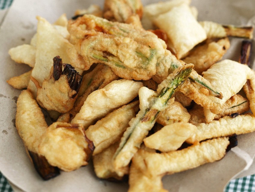 Fritto croccante di verdure e pasta | Sale&Pepe