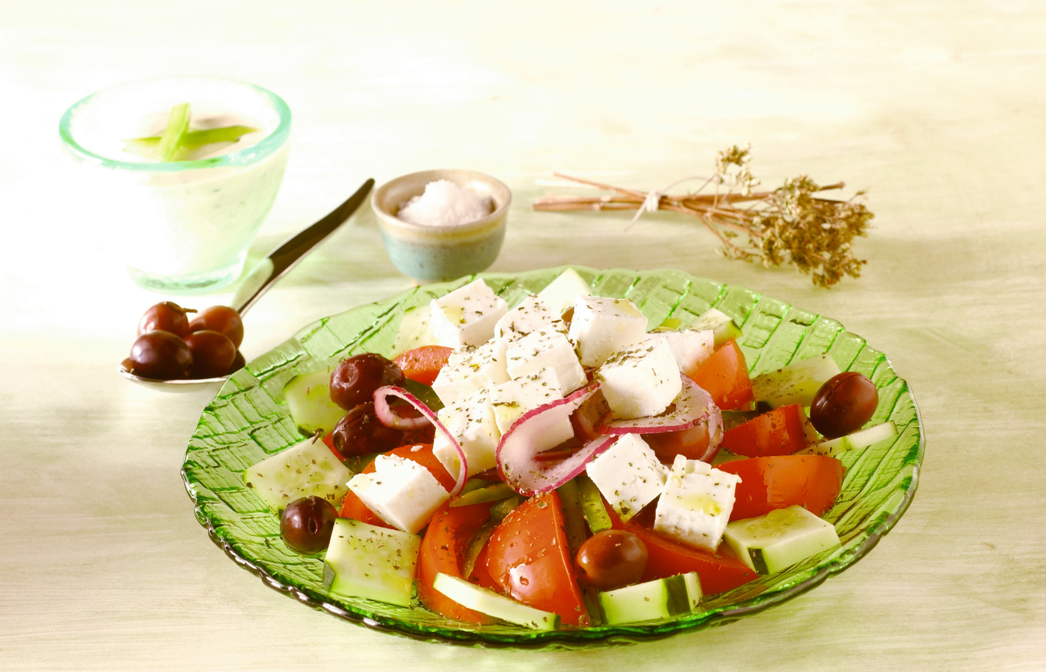 Insalata alla greca | Sale&Pepe