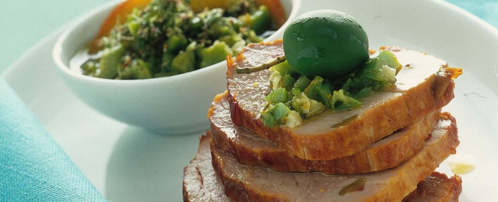 Magatello arrosto con salsa alle mandorle | Sale & Pepe