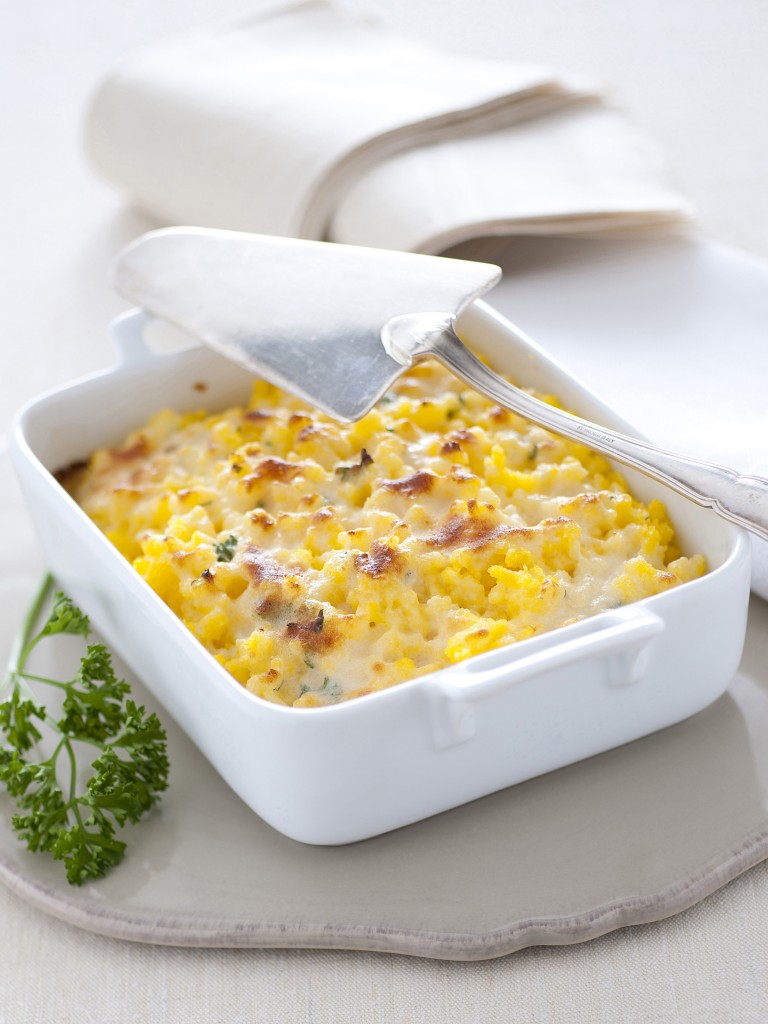 Polentina tartufata con formaggi e carciofi | Sale&Pepe