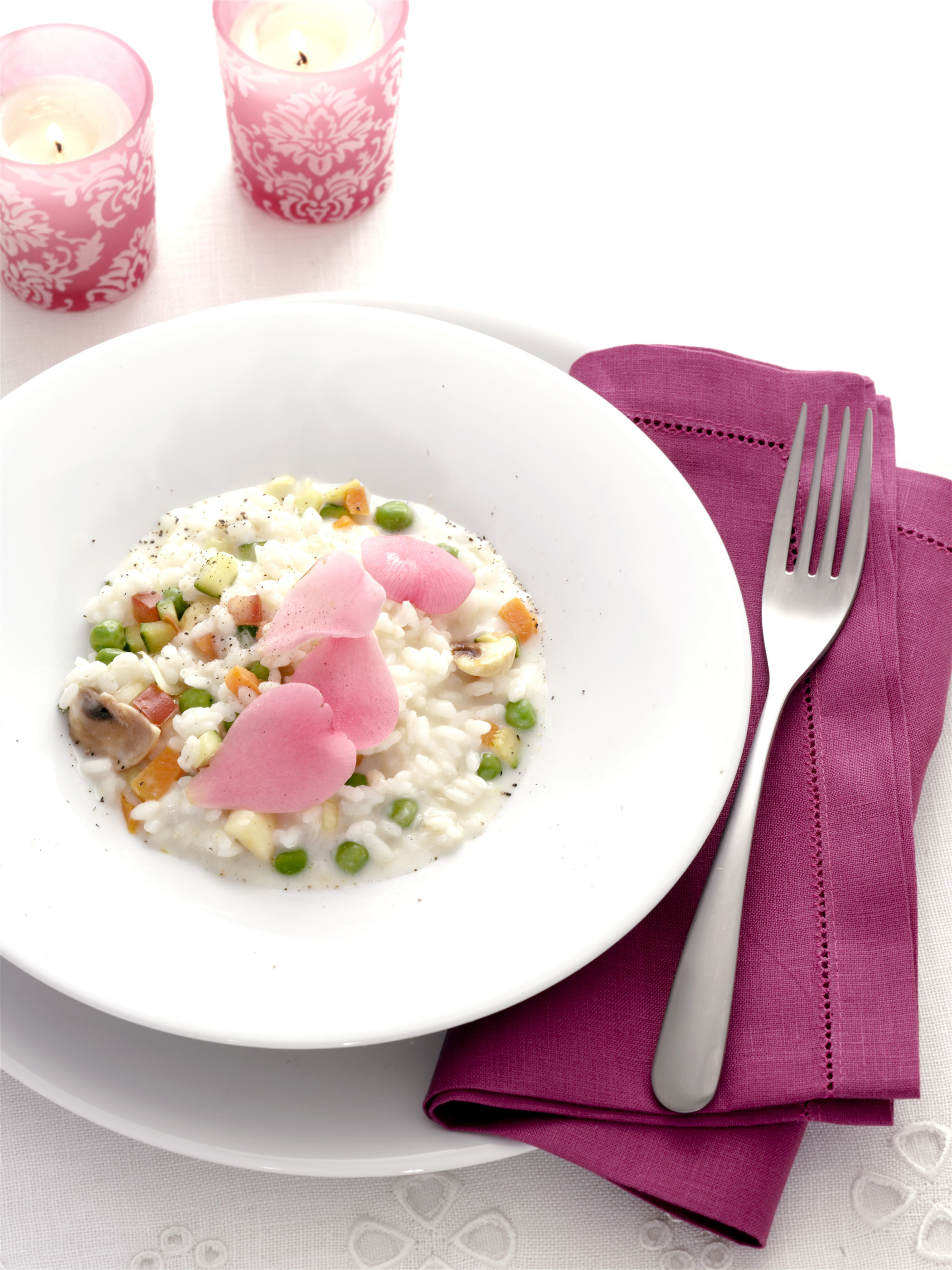 Riso aromatico ai petali di rosa | Sale&Pepe