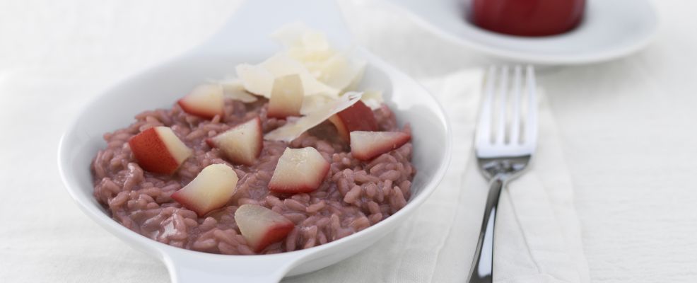 Risotto al Barolo con raschera | Sale&Pepe