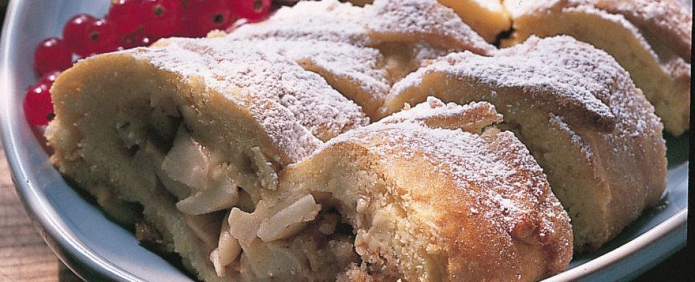 Strudel con pasta frolla