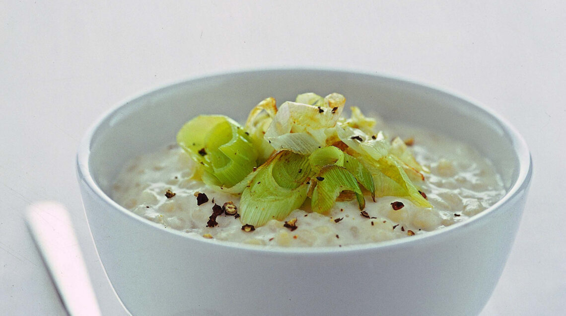 Minestra di orzo e porri | Sale&Pepe