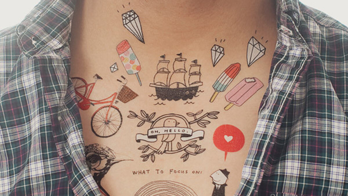 Il cibo diventa un tattoo - Sale&Pepe