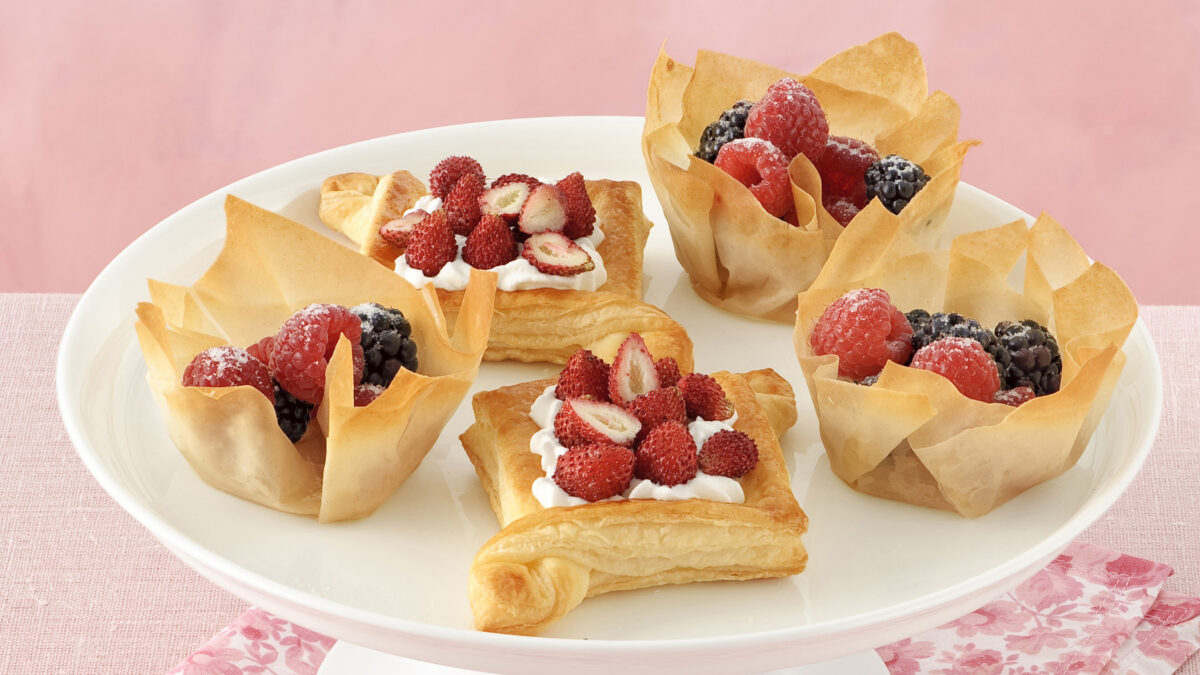 Canestrini di pasta fillo | Sale&Pepe