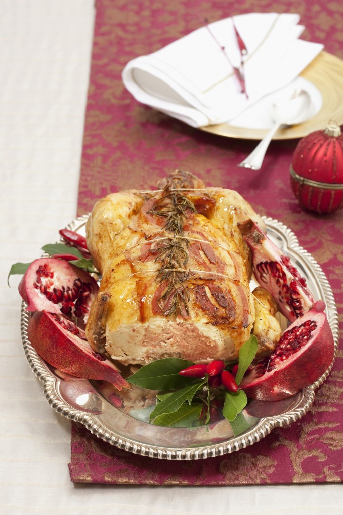 Cappone ripieno alle erbe e spumante - Sale&Pepe