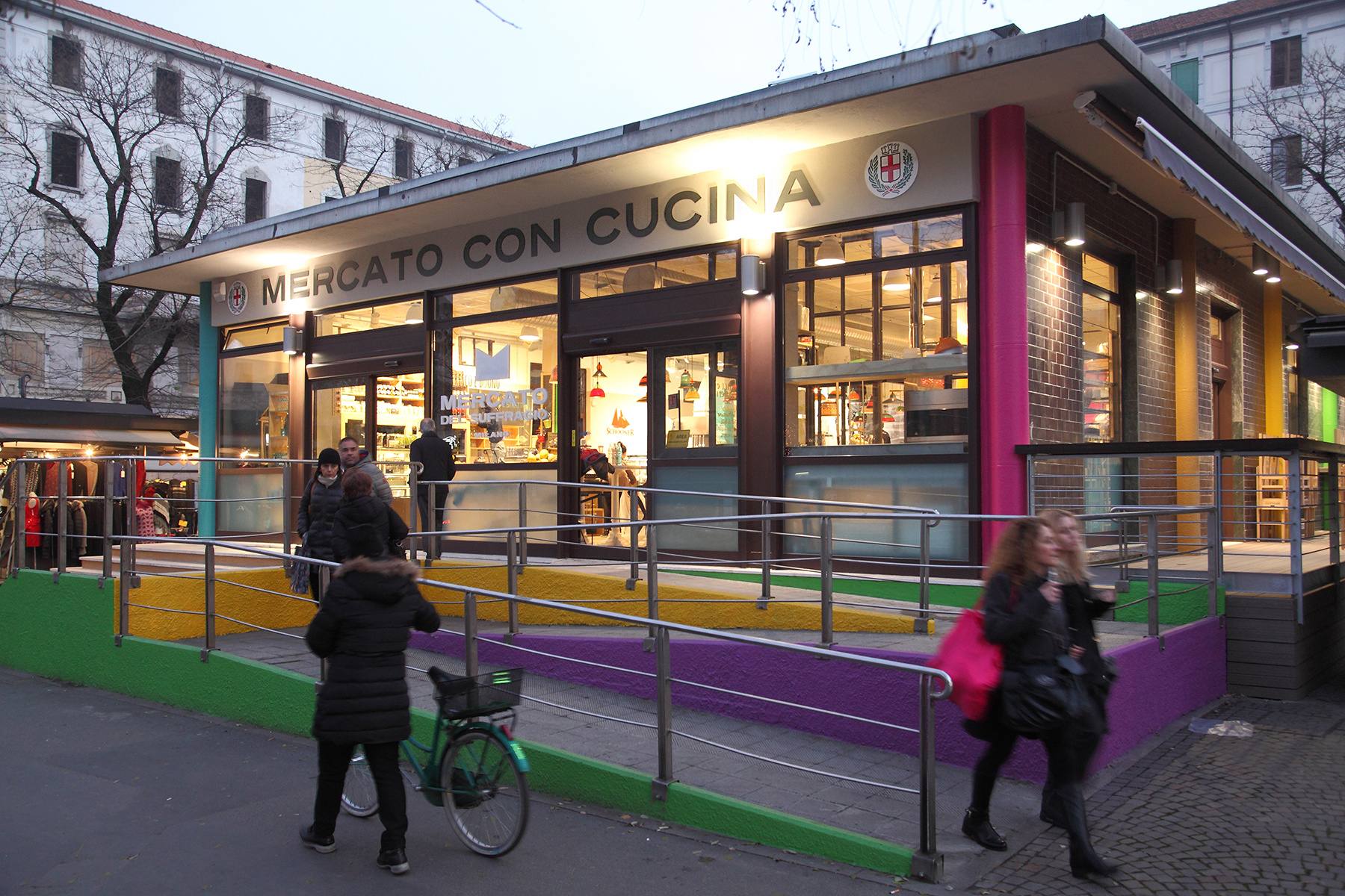 Mercato con cucina nel centro di Milano - Sale&Pepe