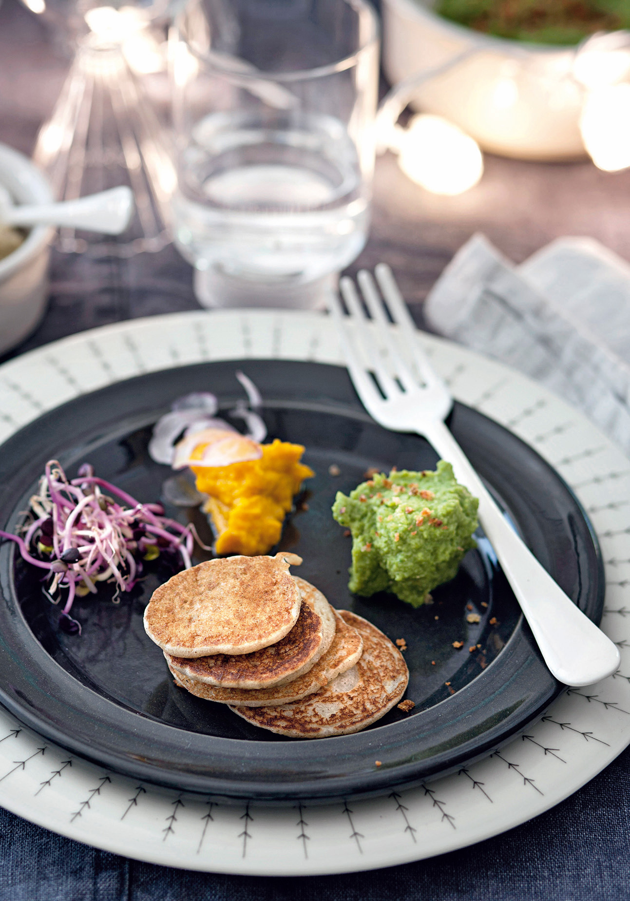 Mini blini con caviali di verdure | Sale&Pepe