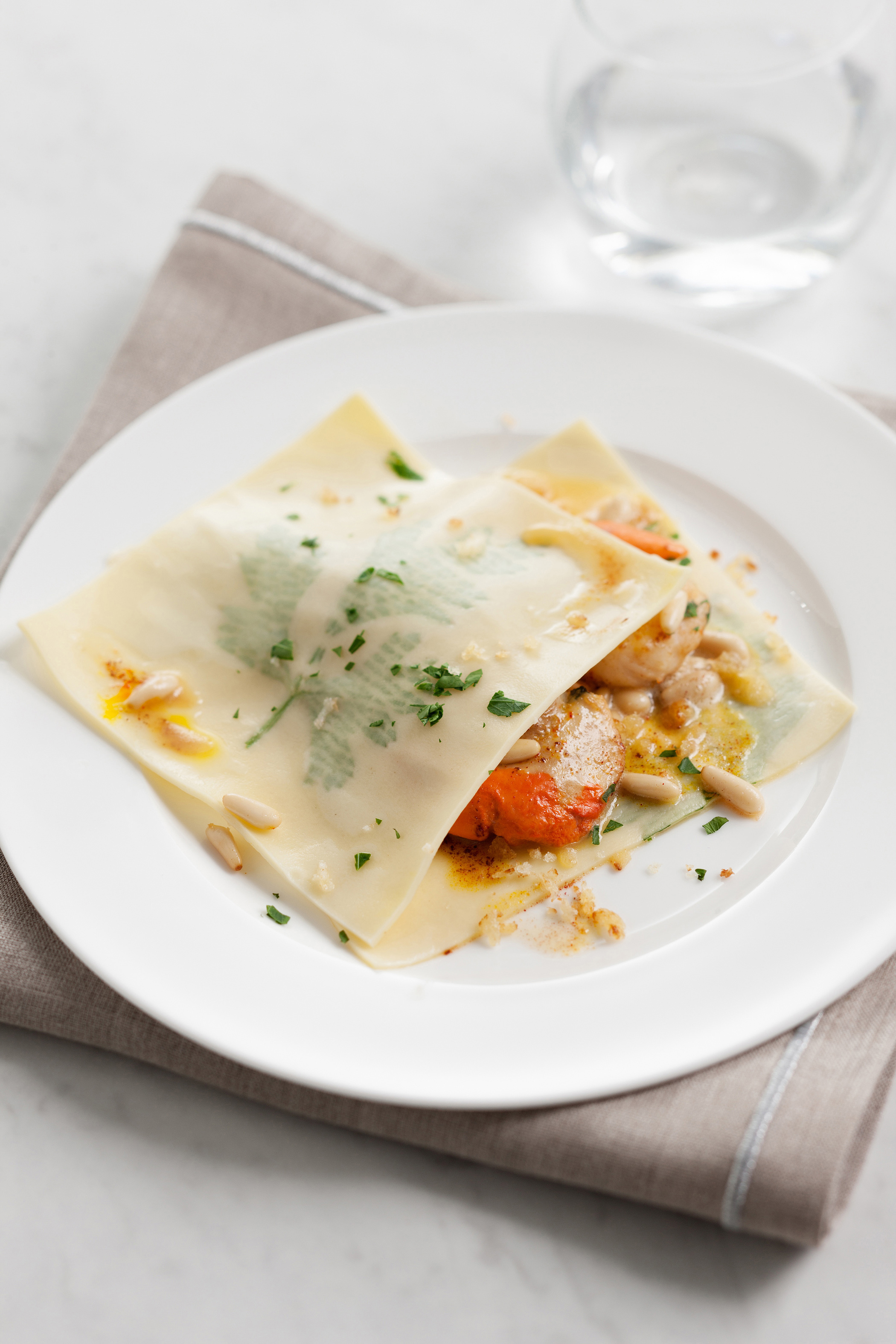 Raviolo aperto di mare | Sale&Pepe