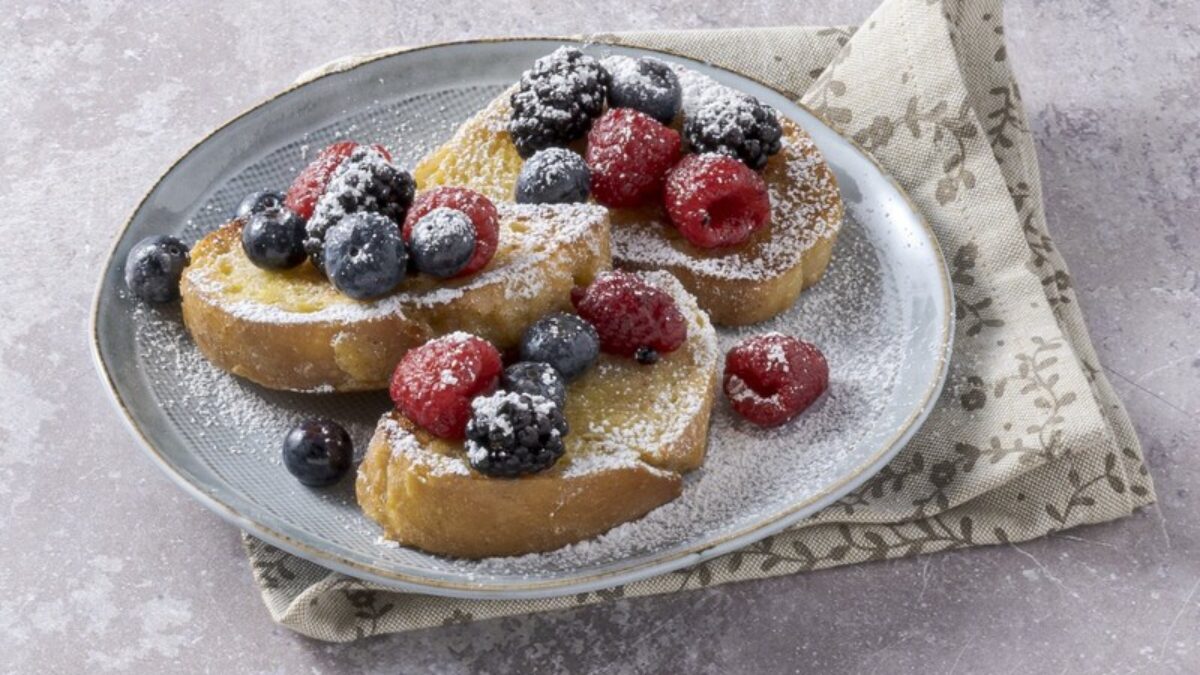 French toast ai frutti di bosco - Sale&Pepe