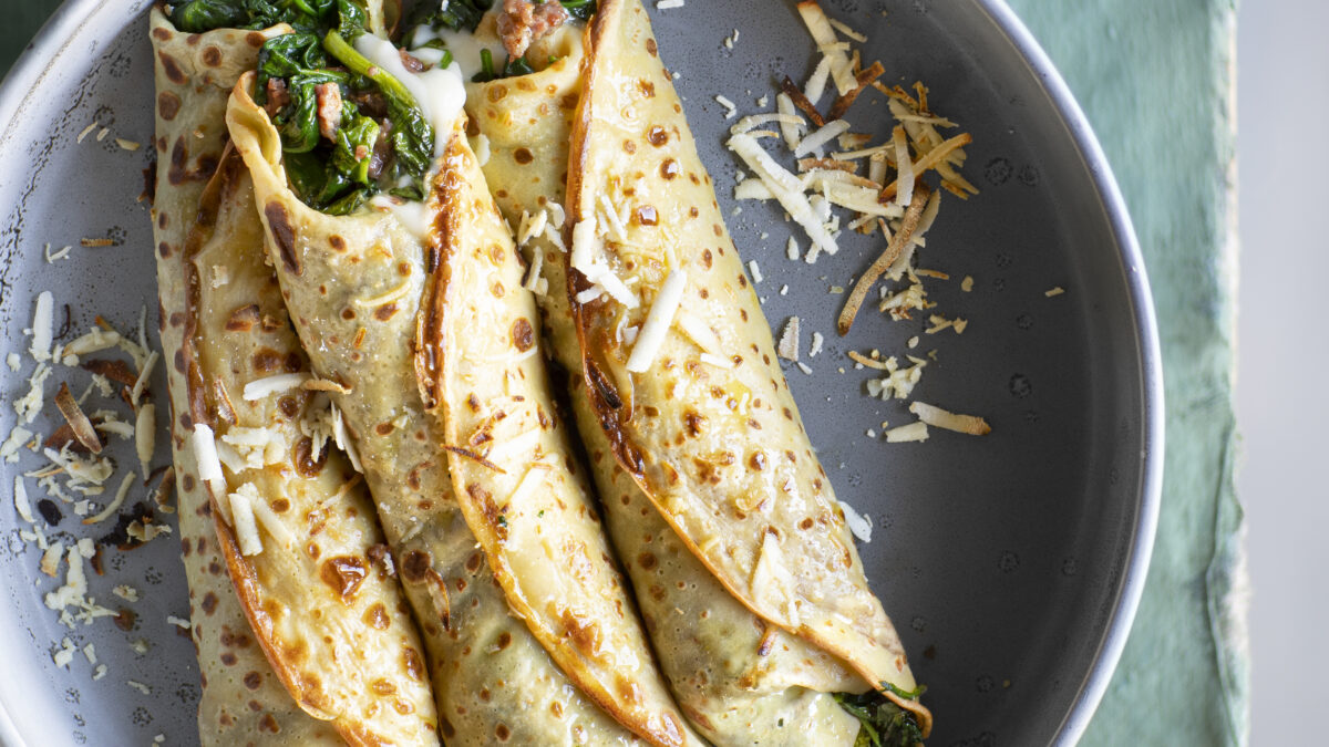 Cannelloni alle erbe miste con salsiccia e ricotta dura - Sale&Pepe