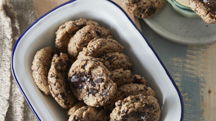 Cookies ai semi di girasole, ghee e cioccolato - Sale&Pepe