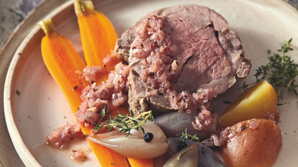 Filetto all'acqua con verdure al burro - Sale&Pepe